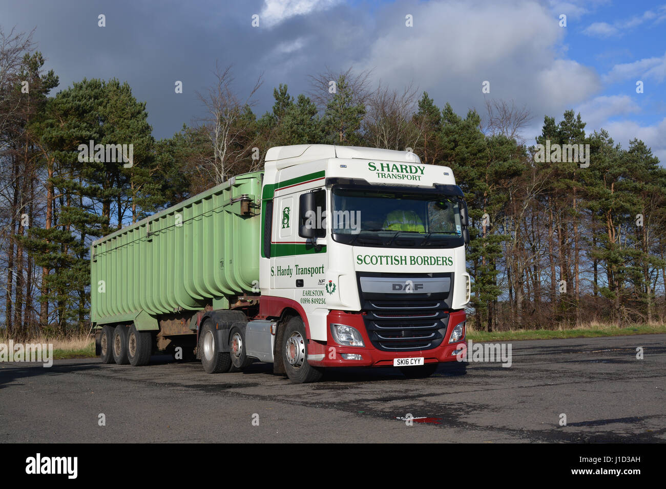 DAF XF Truck Stock Photo - Alamy