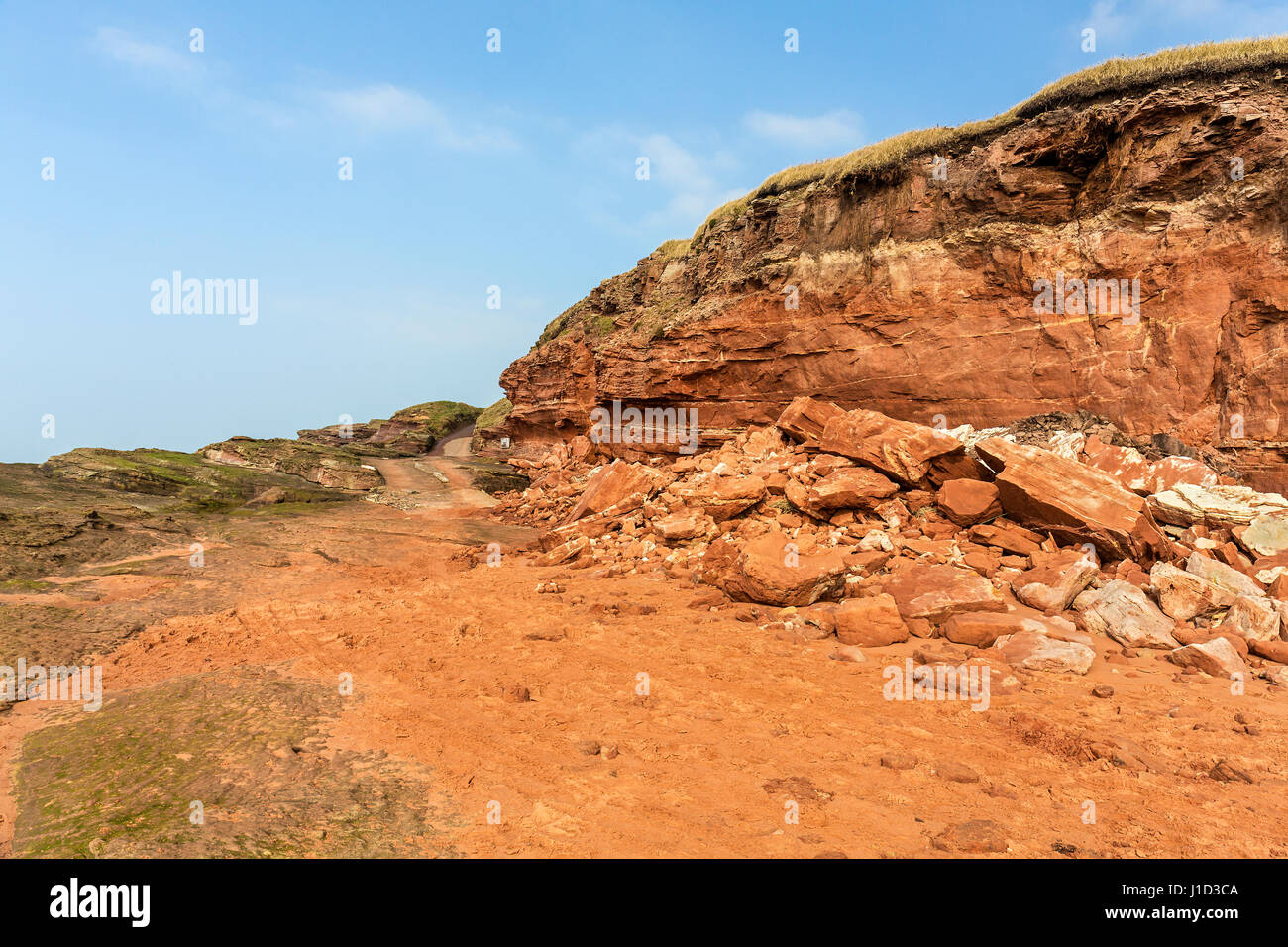 Red rocks march the wirral hi-res stock photography and images - Alamy