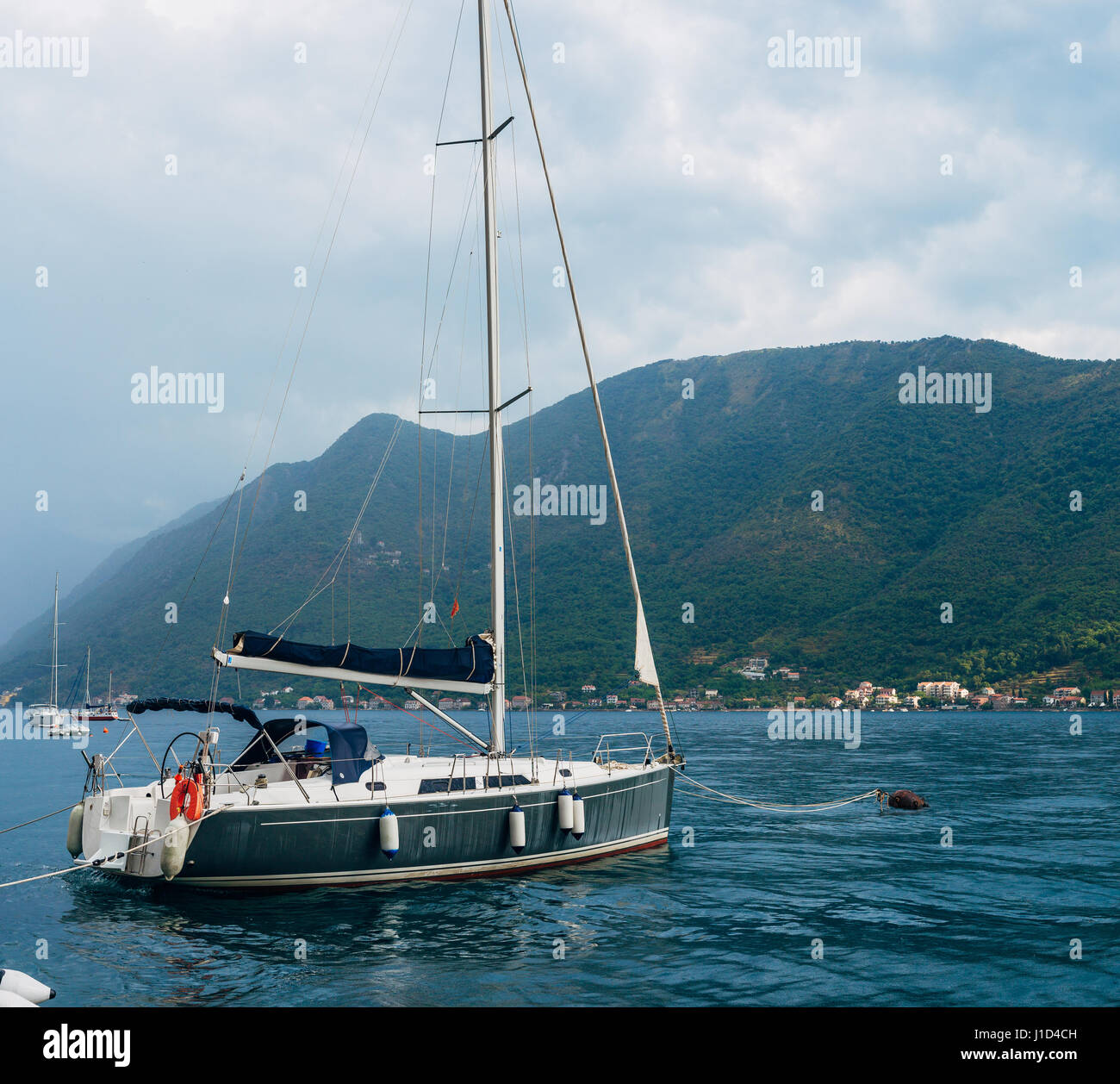 Yachts and boats in the Adriatic Sea Stock Photo - Alamy