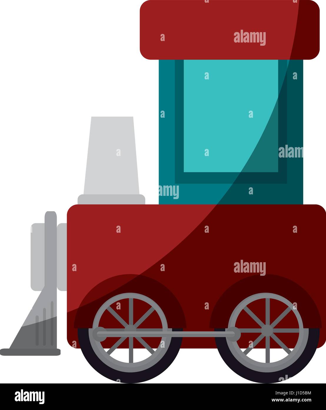 cute train toy icon Stock Vector Image & Art - Alamy