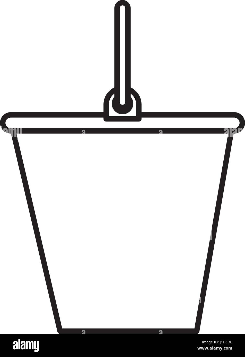 bucket tool isolated icon Stock Vector Image & Art - Alamy