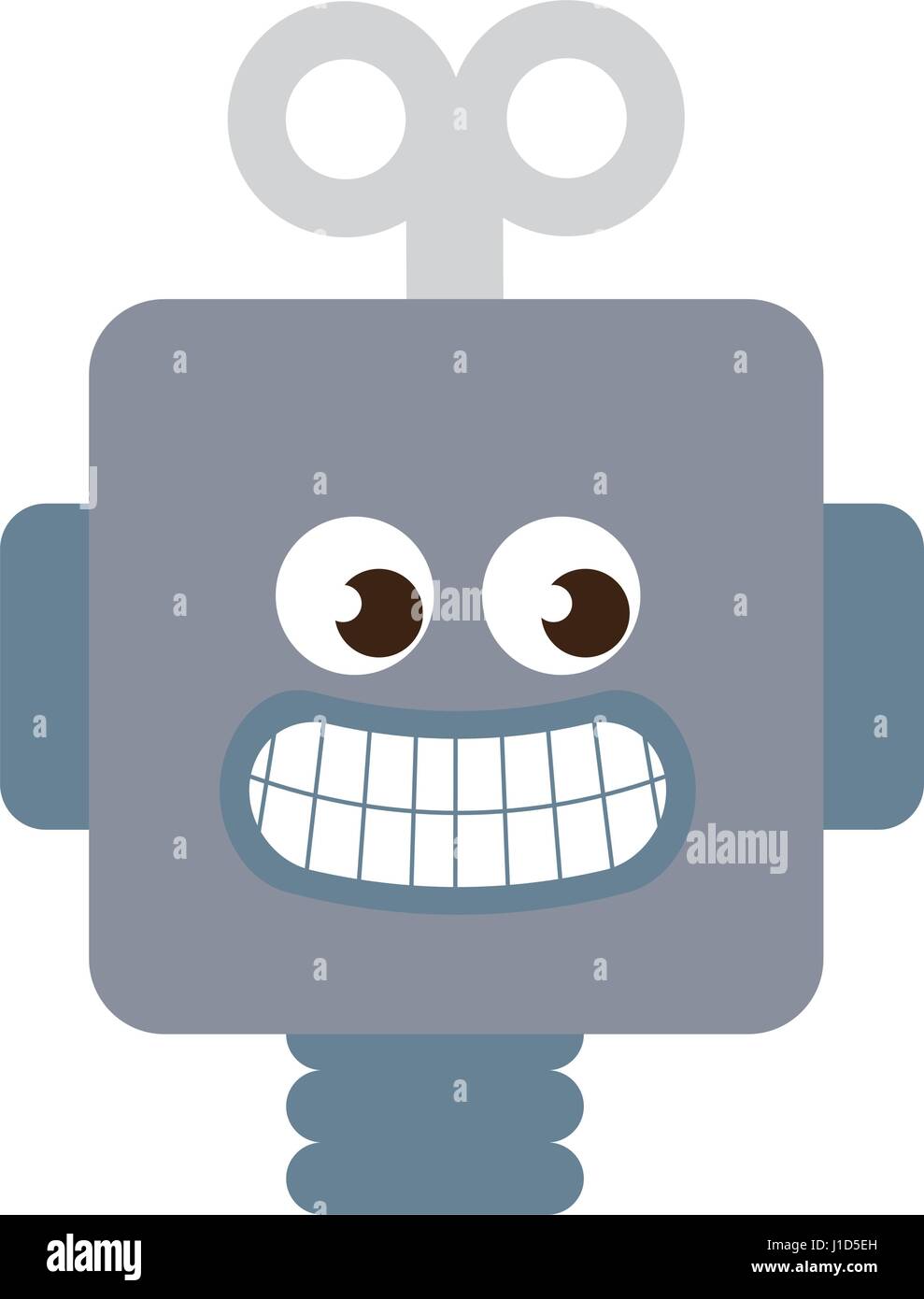 robot electric toy icon Stock Vector Image & Art - Alamy