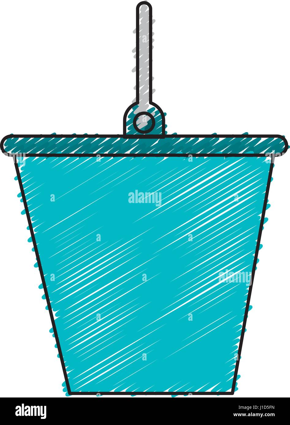 bucket tool isolated icon Stock Vector Image & Art - Alamy