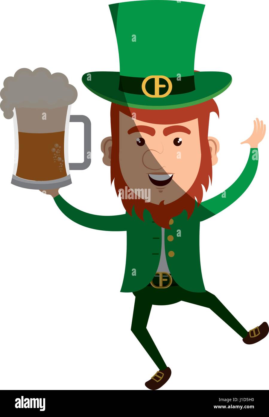 irish elf character comic Stock Vector Image & Art - Alamy