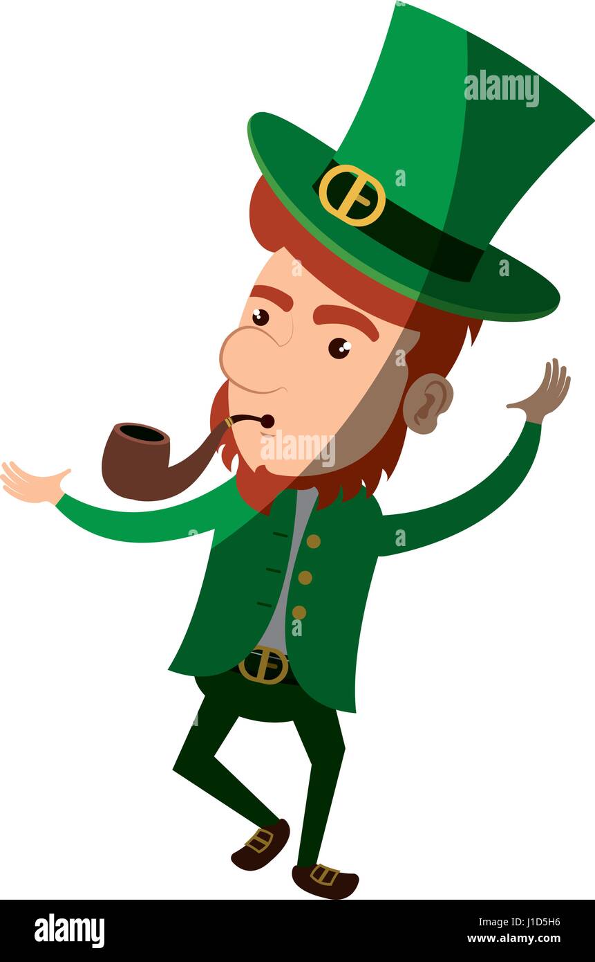 irish elf character comic Stock Vector Image & Art - Alamy