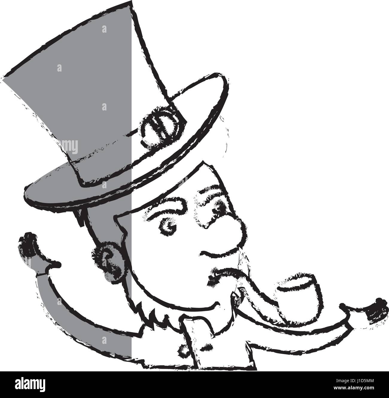 irish elf character comic Stock Vector Image & Art - Alamy