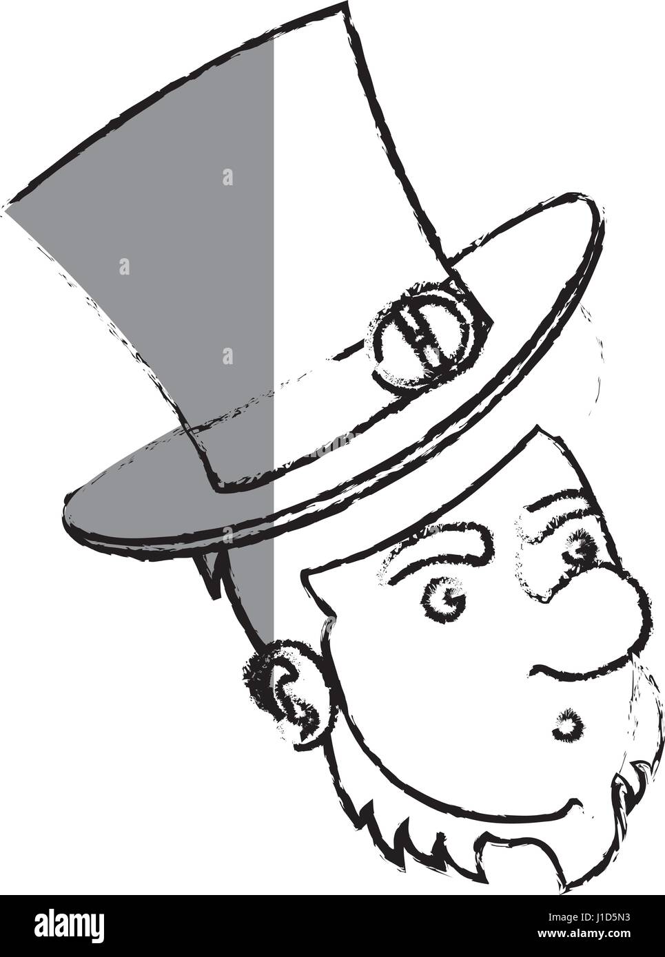 Irish elf character comic hi-res stock photography and images - Alamy