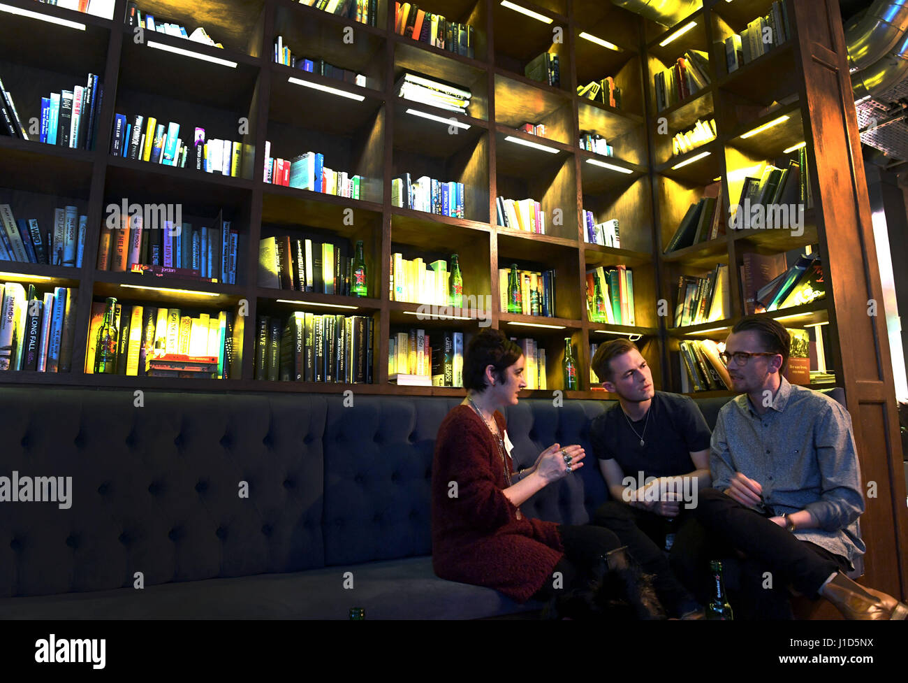 Human Library 'book' Laura O'Shea, the Psychosis book, attends Heineken ...