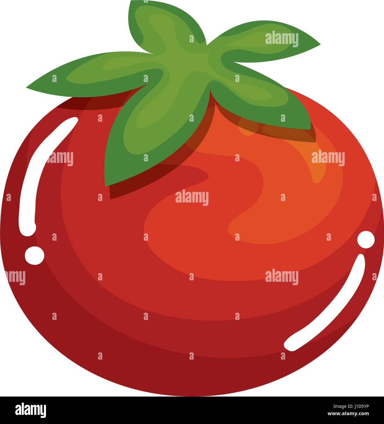 fresh tomato vegetable icon Stock Vector Image & Art - Alamy