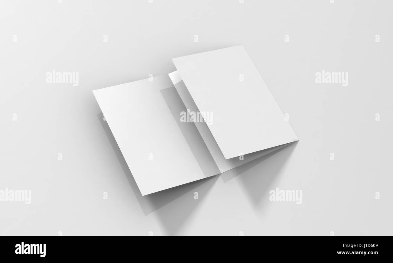 Tri fold brochure template hi-res stock photography and images - Alamy