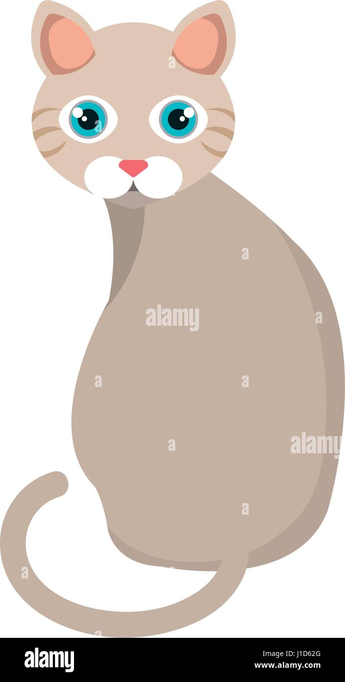 cat cute pet icon Stock Vector Image & Art - Alamy