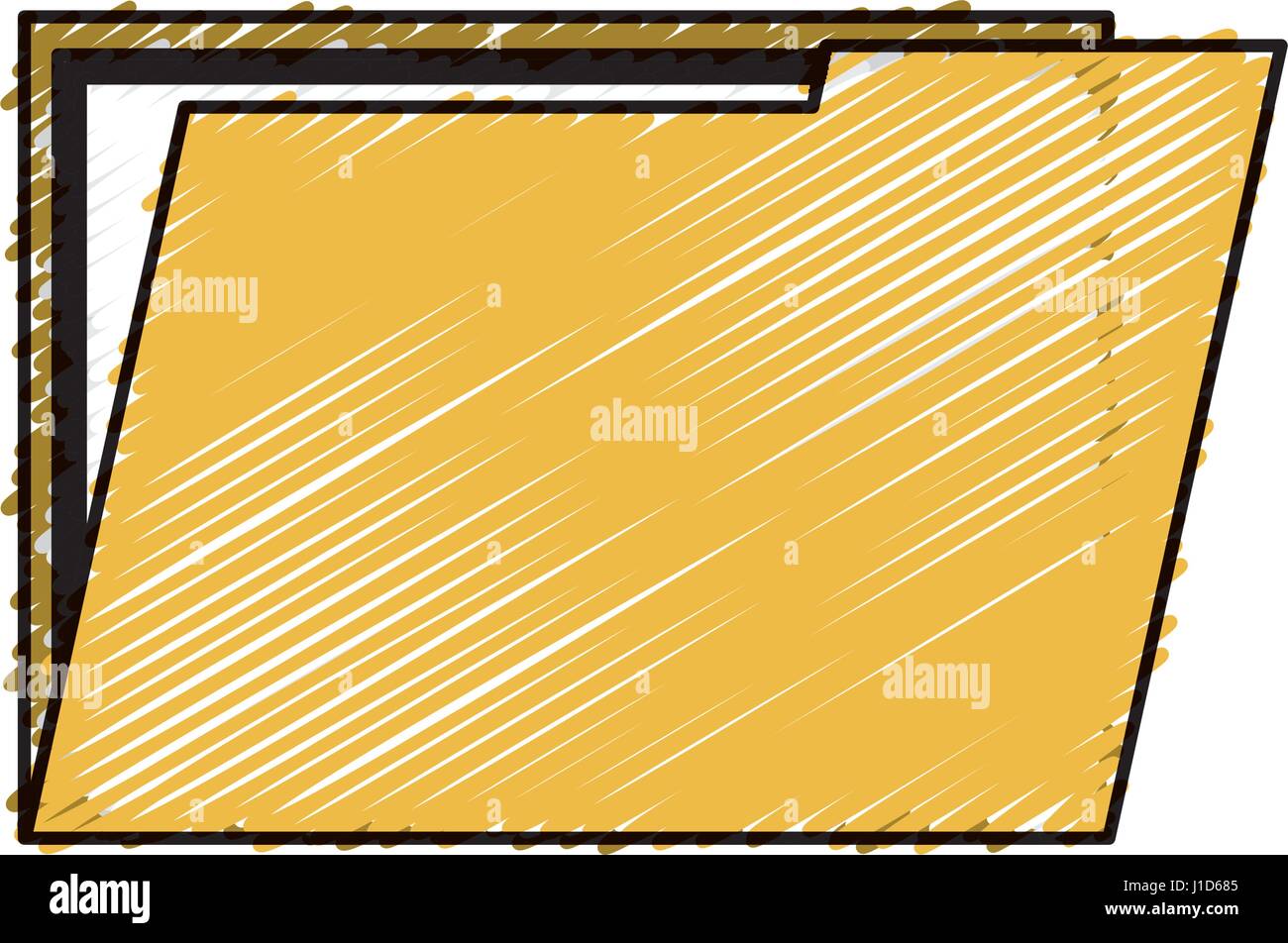 file folder isolated icon Stock Vector Image & Art - Alamy