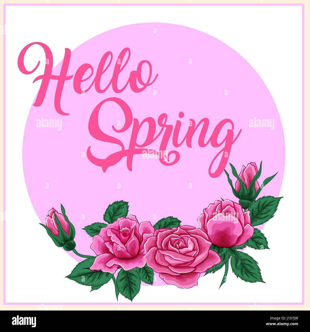 Rose robin Stock Vector Images - Alamy