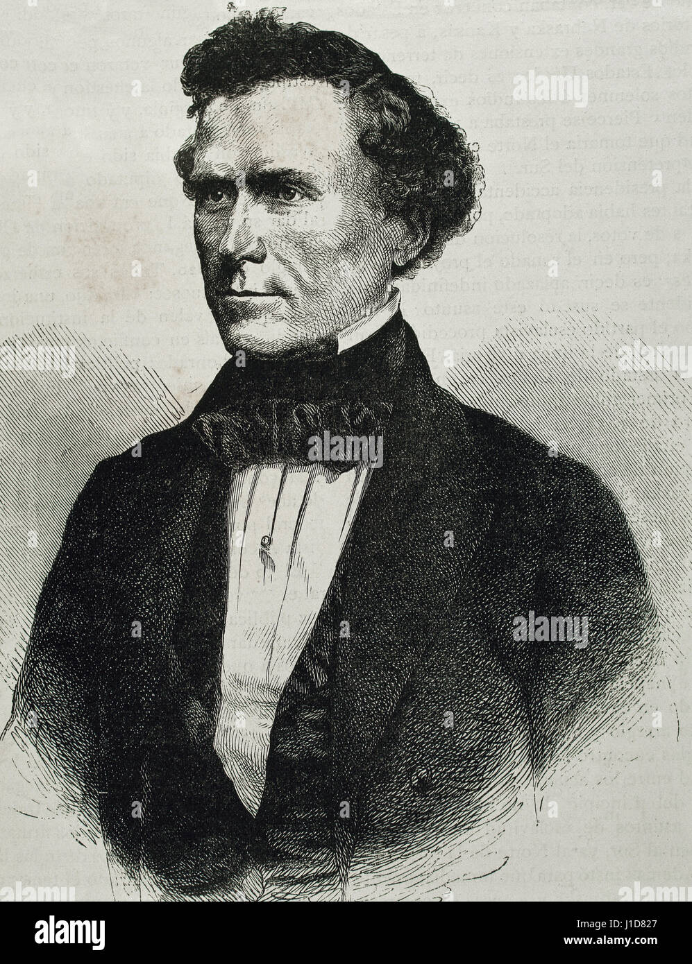 Franklin Pierce (1804-1869). American politician. 14th President of the ...