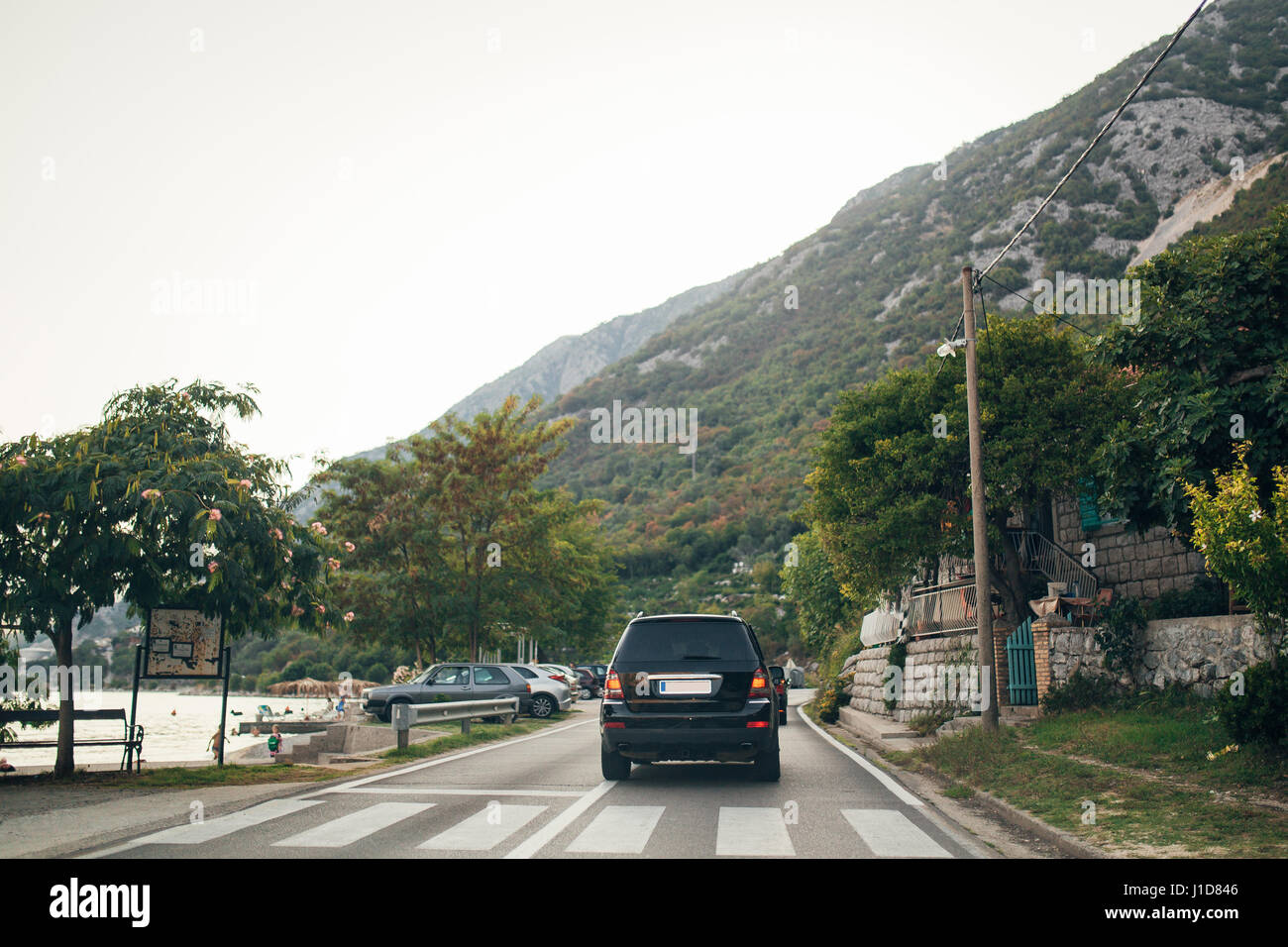 Beautiful women driving red car hi-res stock photography and images - Alamy