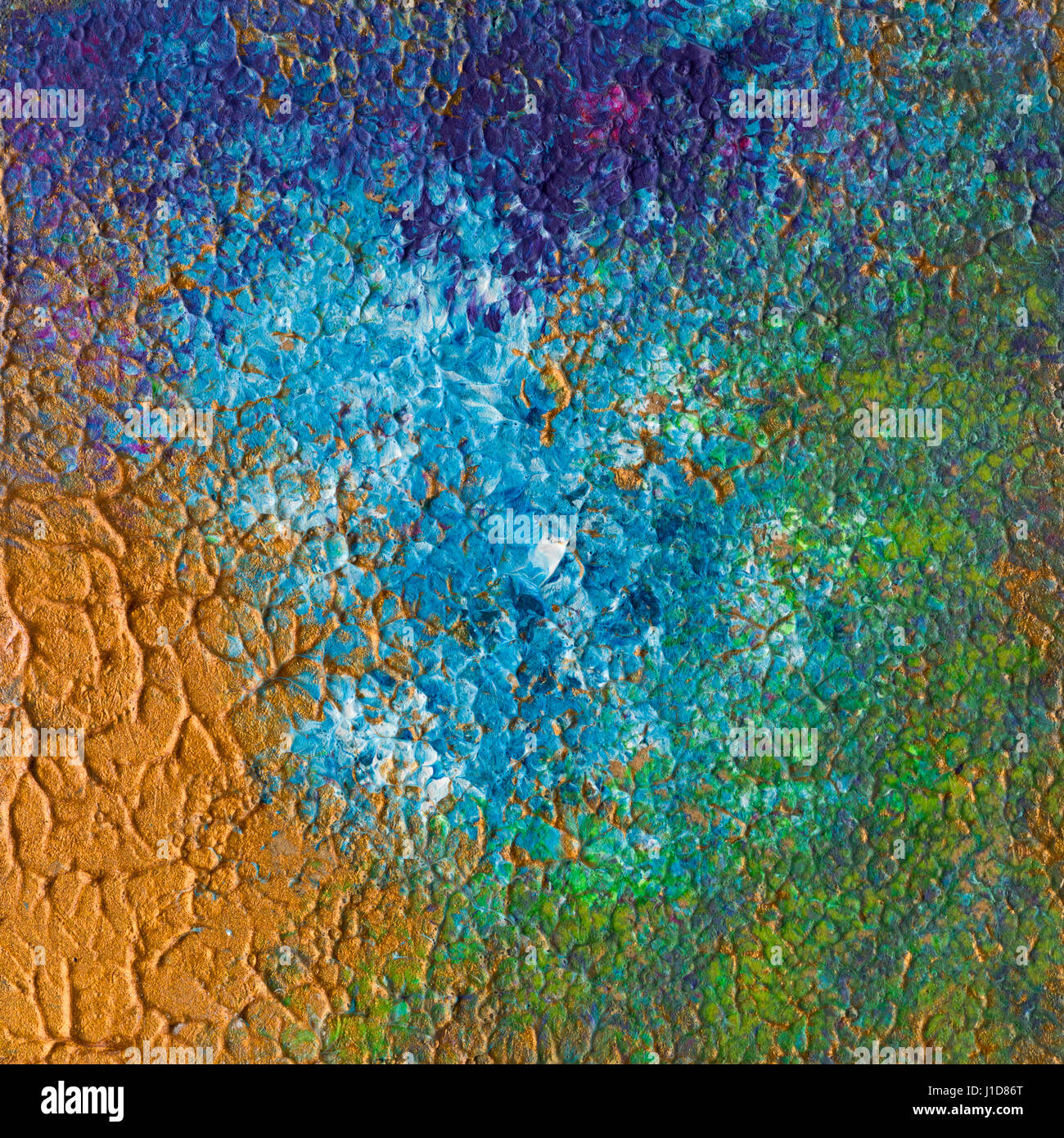 Abstract hand painted multicolours artwork texture Stock Photo - Alamy