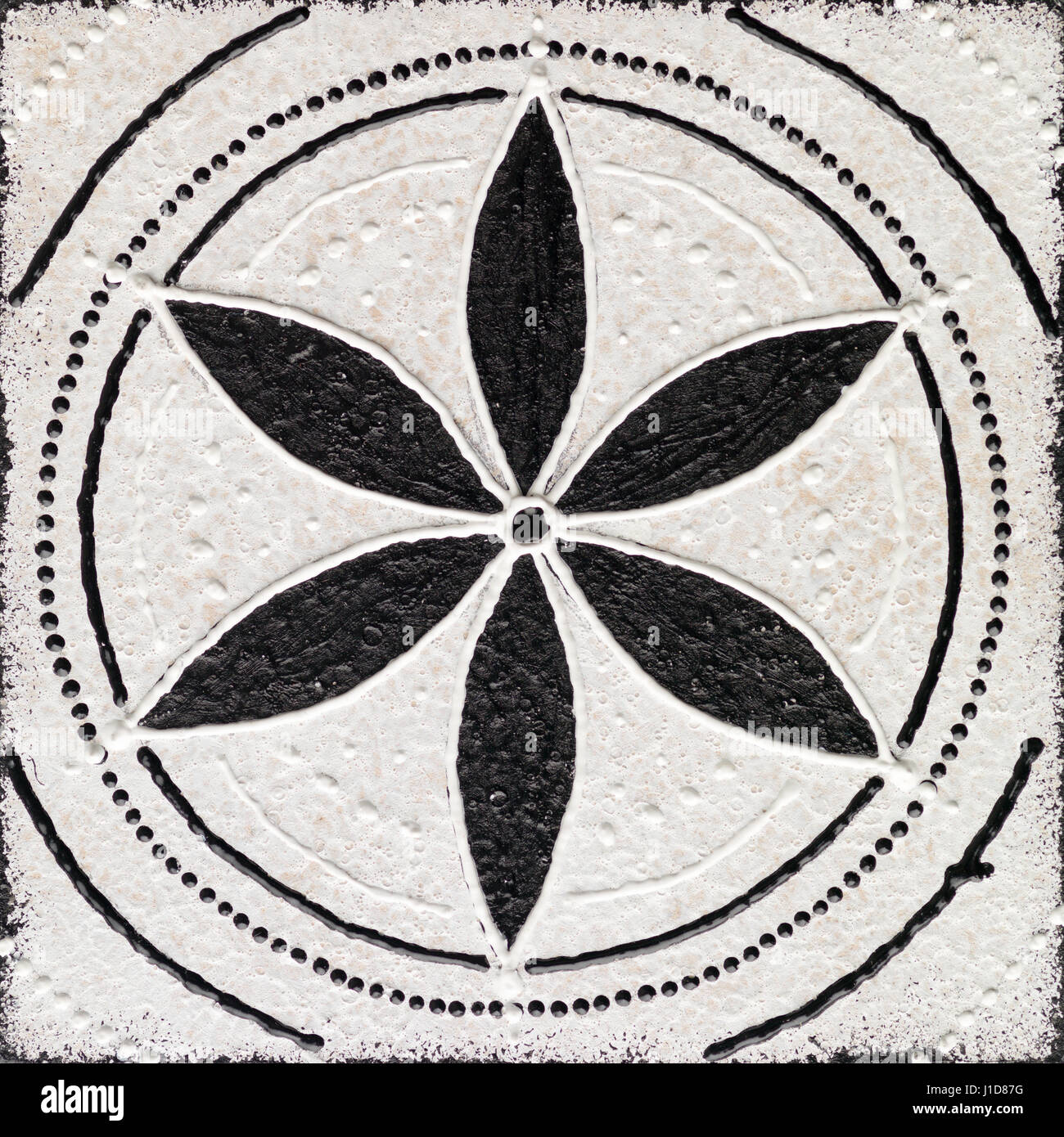 Sacred geometry white symbol hi-res stock photography and images - Alamy