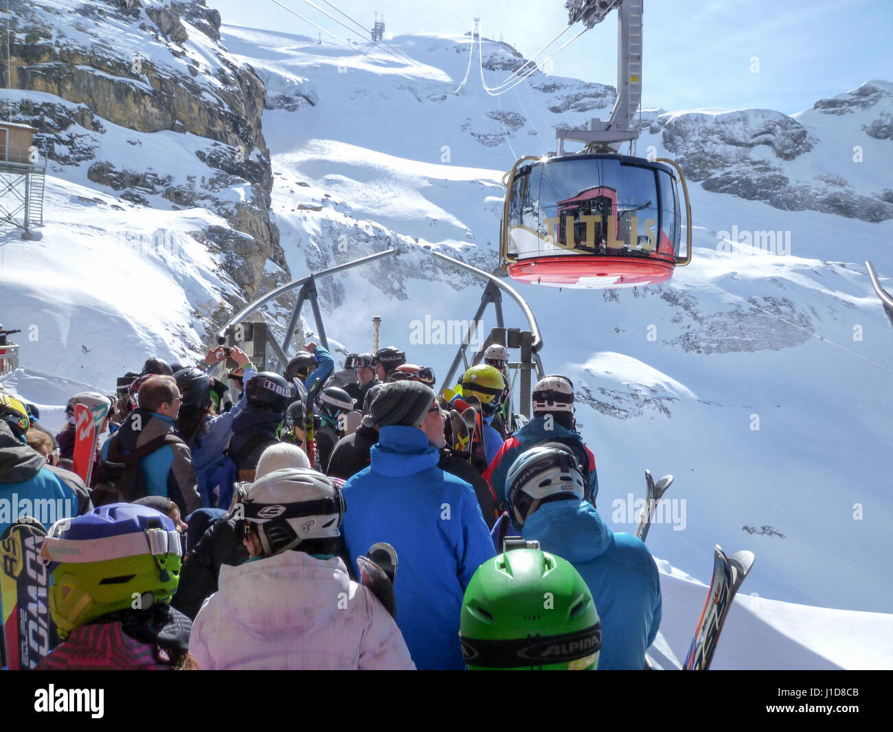 Engelberg switzerland cable car hi-res stock photography and images - Alamy