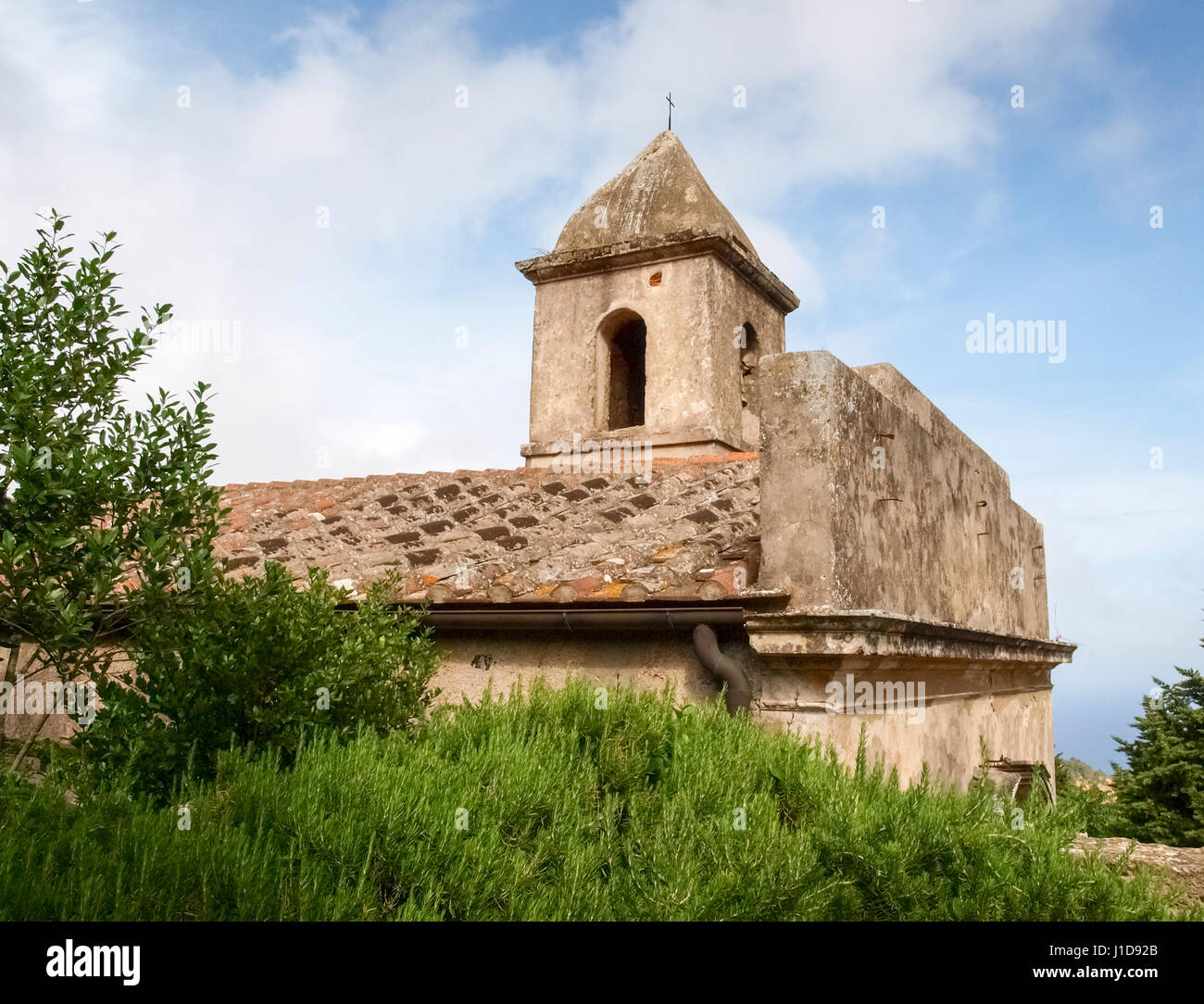 Elba, Italy - June 9, 2016: "santuario di Santa Caterina", on the ...