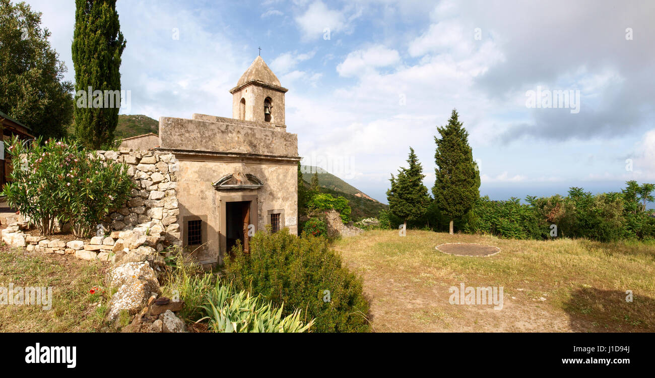 Elba, Italy - June 9, 2016: "santuario di Santa Caterina", on the ...