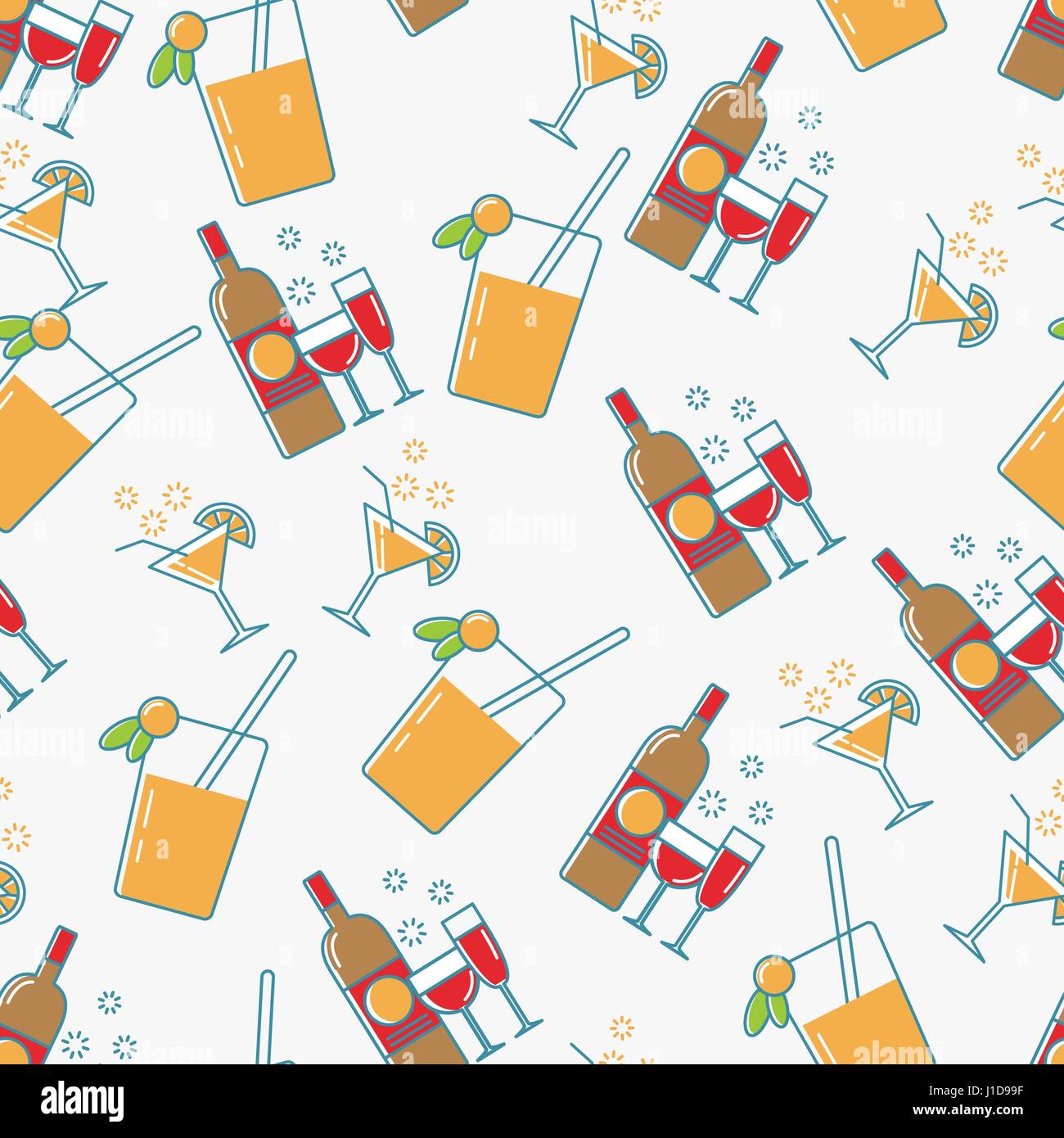 Seamless pattern wine red Stock Vector Images - Alamy