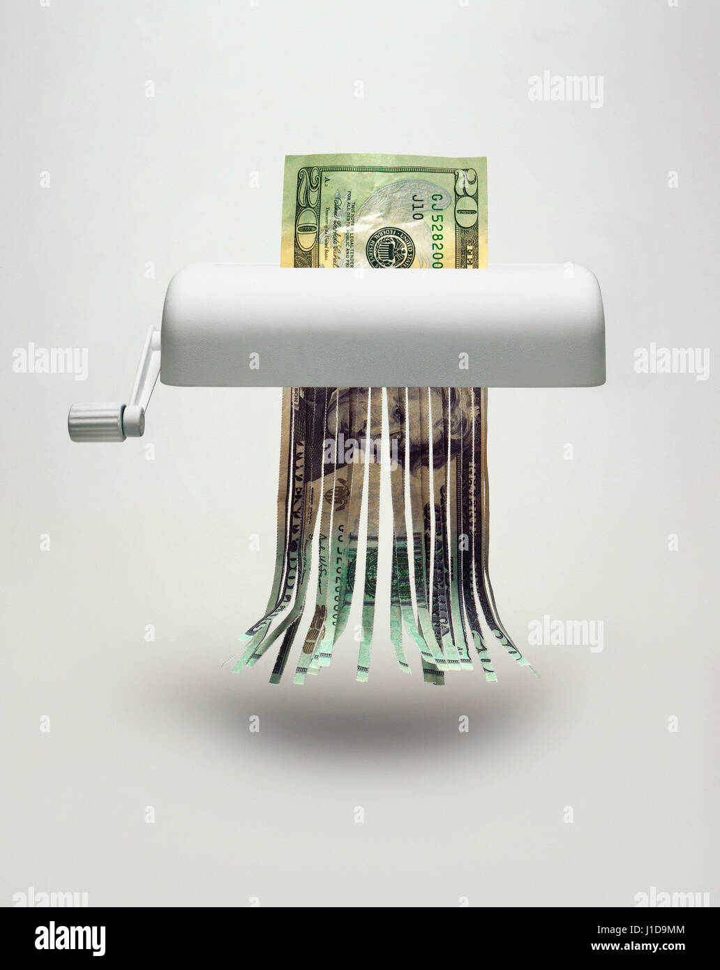 us dollar being shredded Stock Photo - Alamy