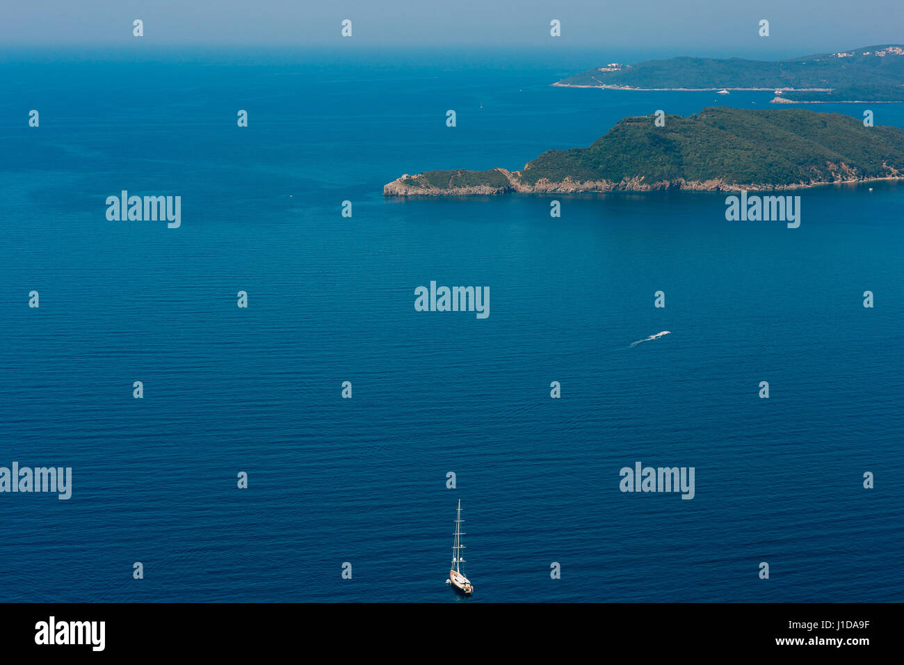 The island of St. Nicholas Stock Photo - Alamy