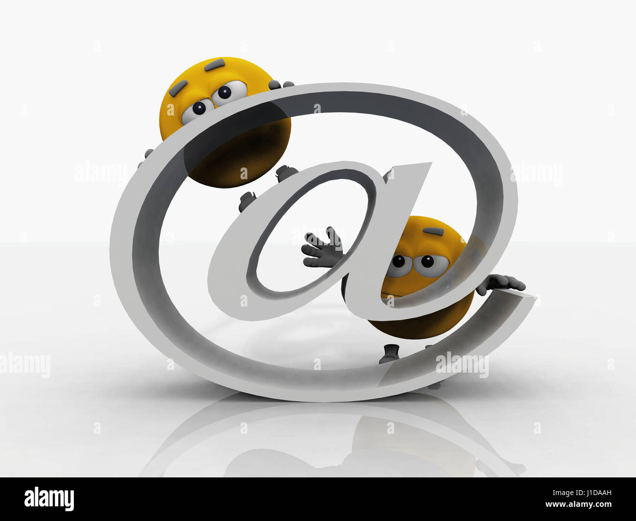 the smiley and the symbol at Stock Photo - Alamy