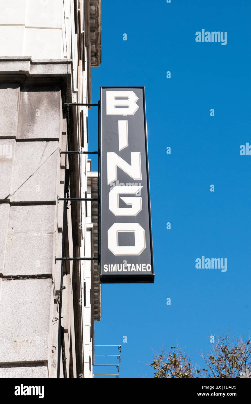 Bingo sign hi-res stock photography and images - Alamy