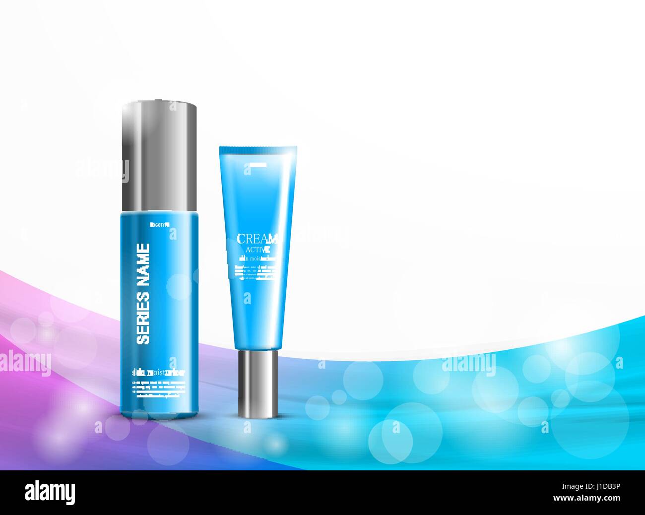 Body cream cosmetic ads template hi-res stock photography and images ...