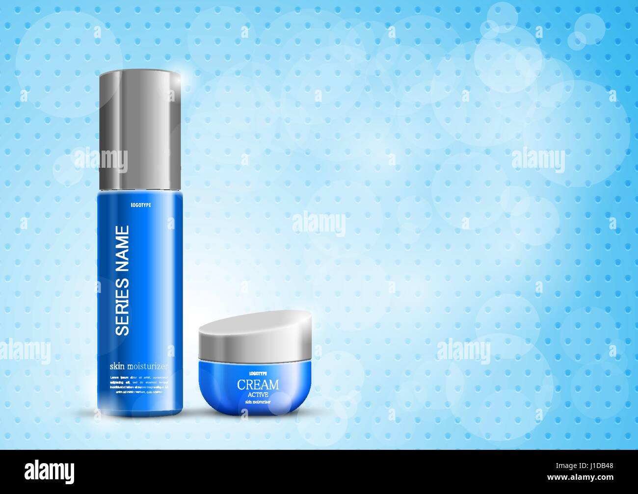 Bright beauty cosmetic design template Stock Vector Image & Art - Alamy