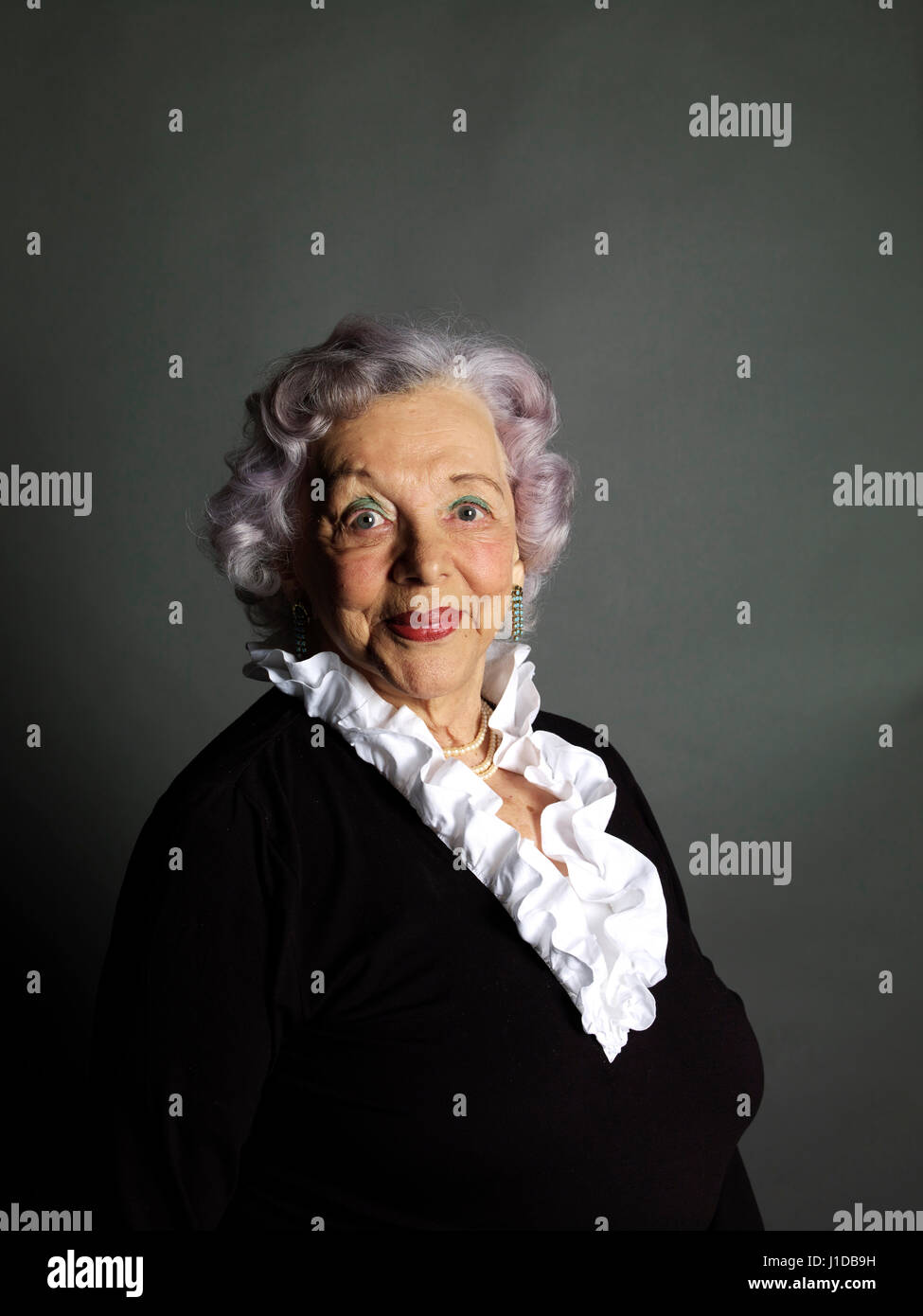 Thelma Ruby, Portrait at THE OLDIE OF THE YEAR AWARDS 2017 Stock Photo ...