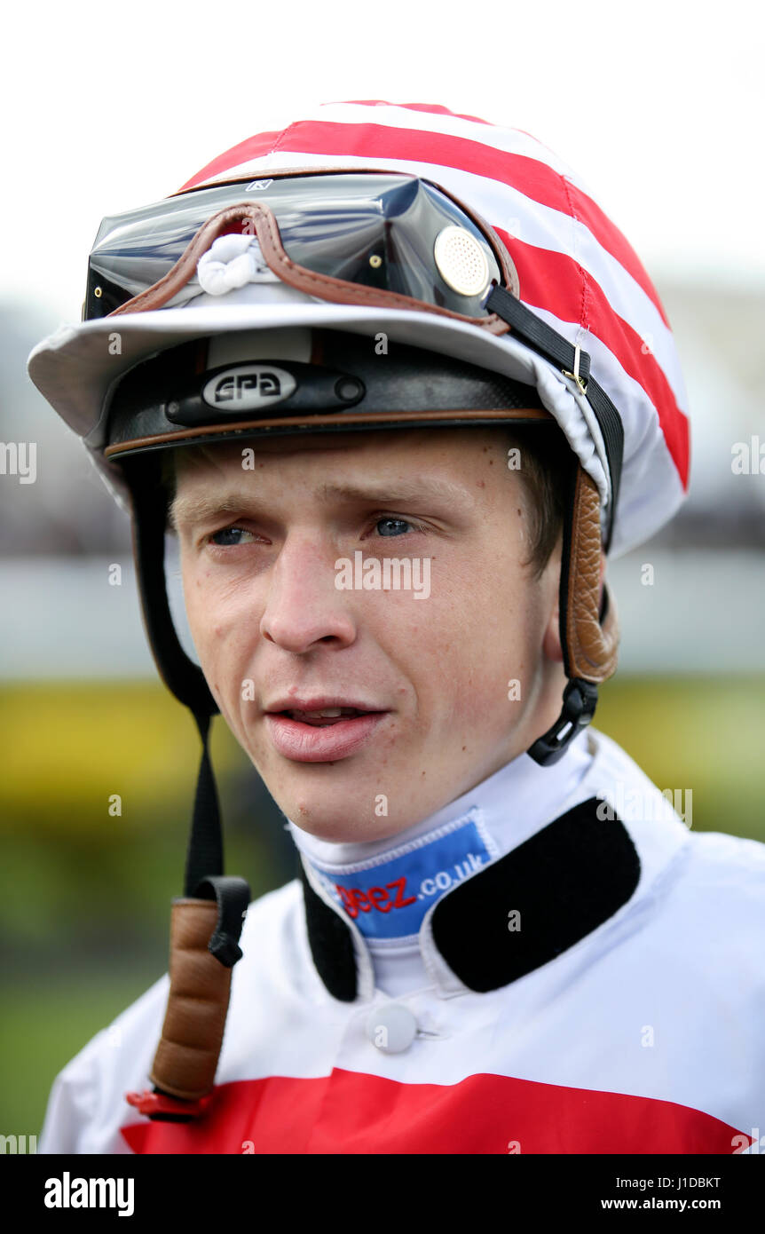 Jockey David Probert Stock Photo - Alamy