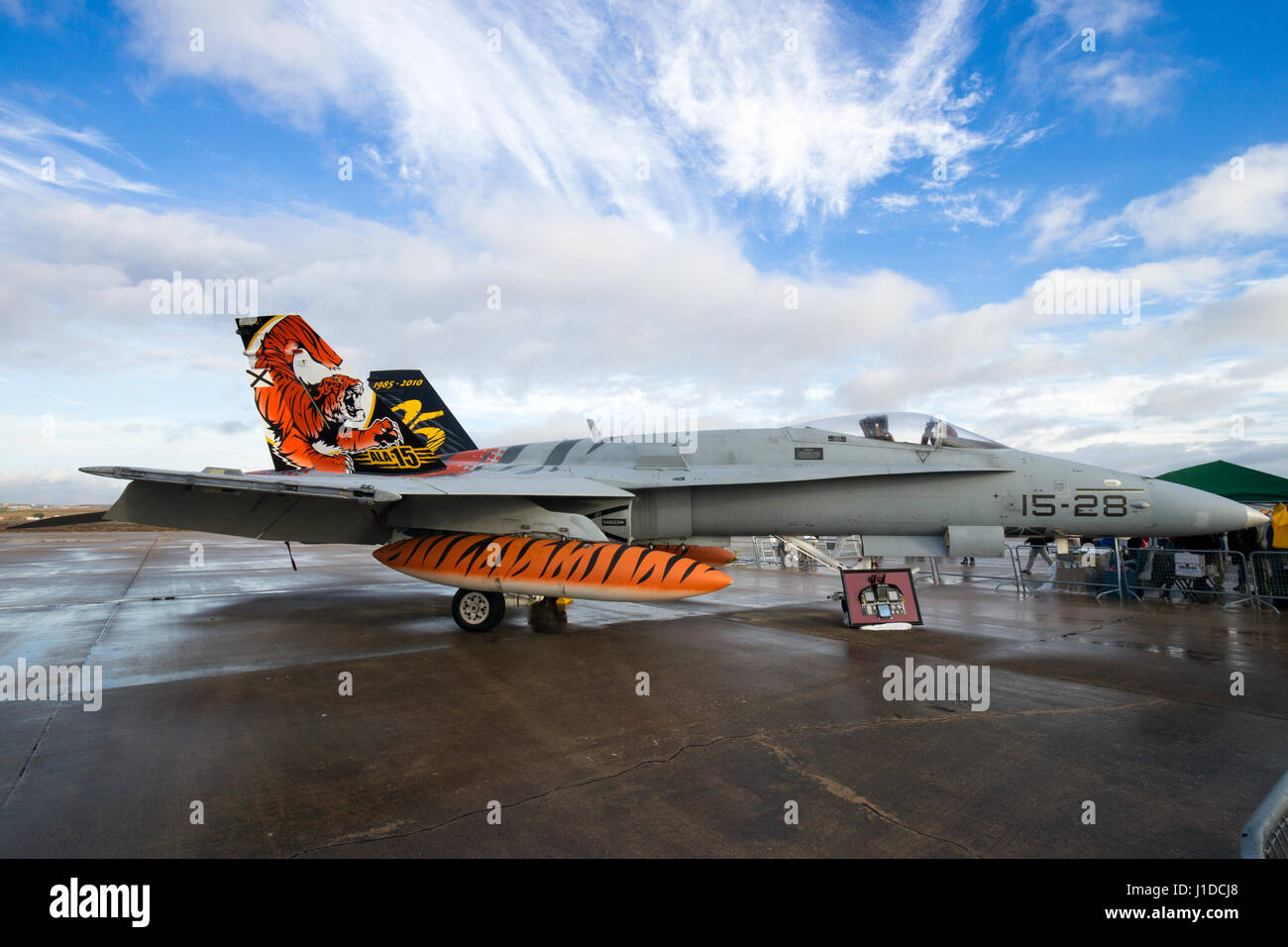 Spanish air force f18 hi-res stock photography and images - Alamy