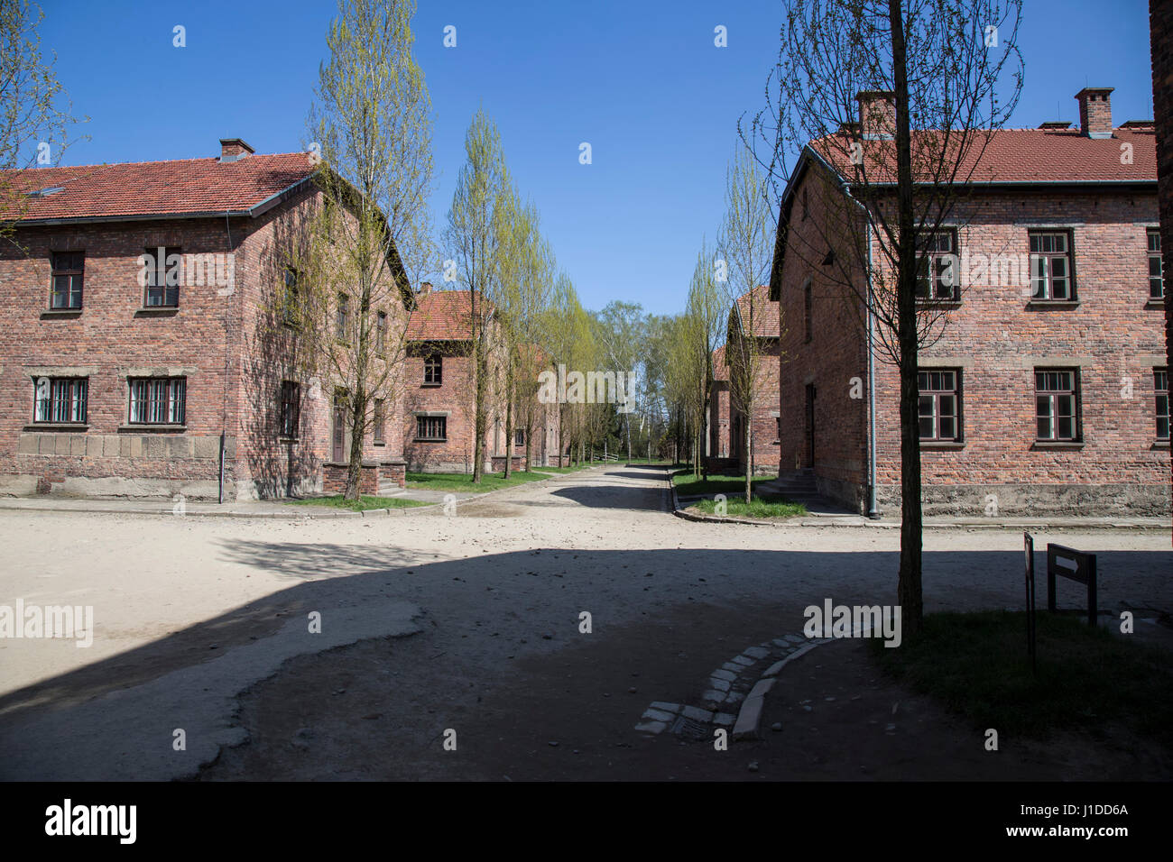 Cell blocks in auschwitz hi-res stock photography and images - Alamy