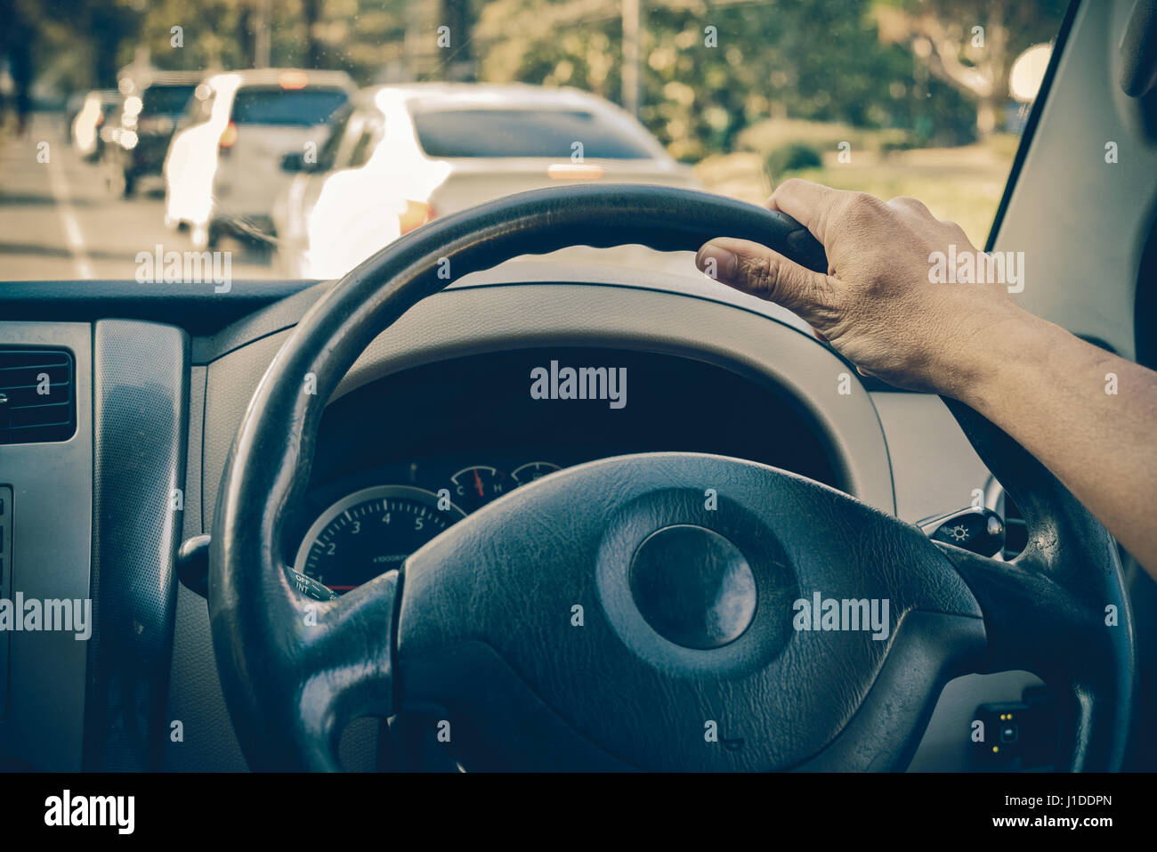 Using one hand hi-res stock photography and images - Alamy