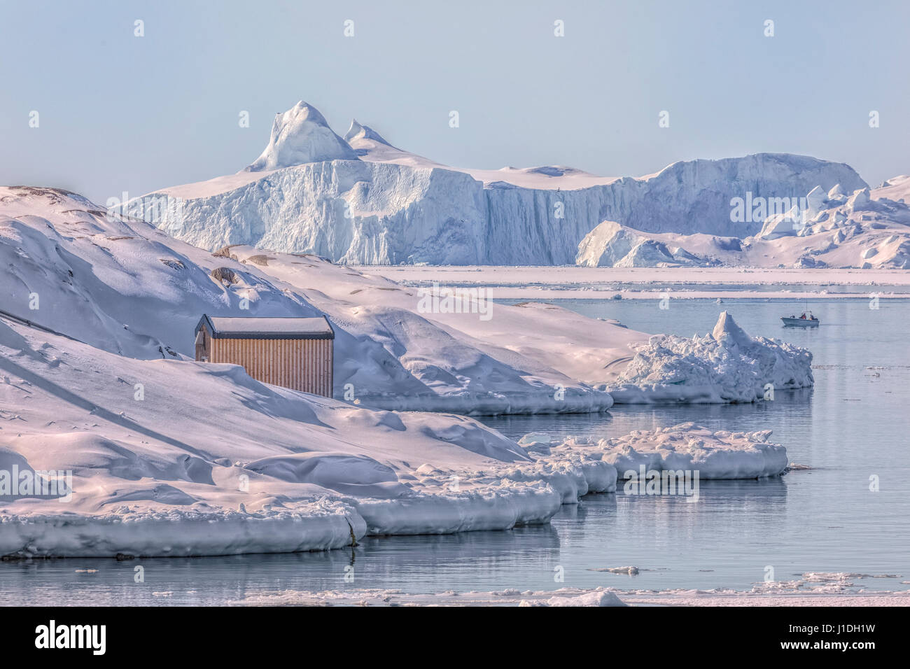 Icefjord, Ilulissat, Greenland Stock Photo - Alamy