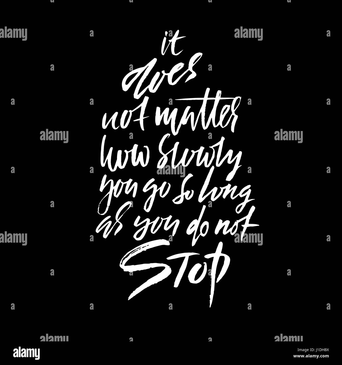 Hand drawn lettering. Vector typography design. Handwritten modern ...