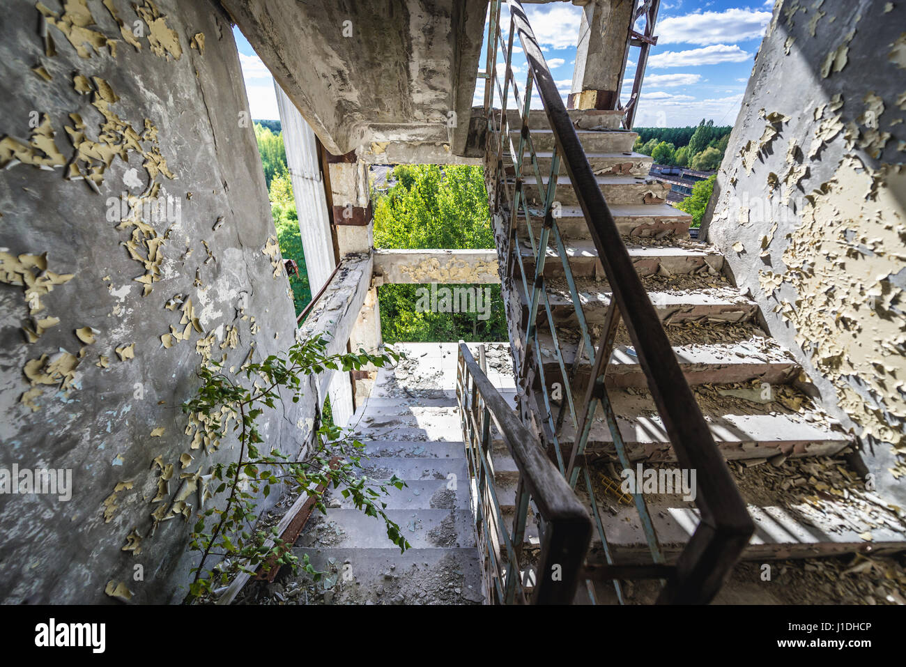 Factory stairway hi-res stock photography and images - Alamy