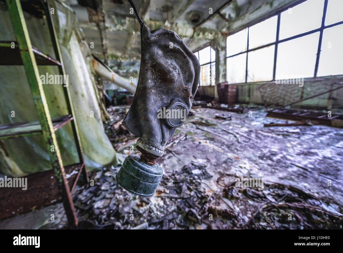 Abandoned Jupiter Factory in Pripyat ghost town of Chernobyl Nuclear ...