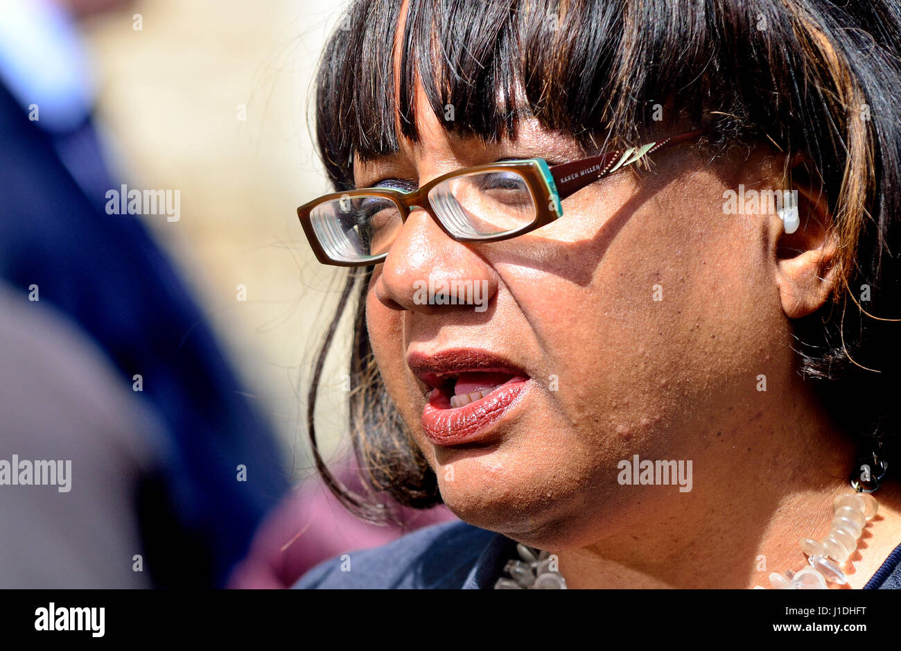 Diane Abbott MP (Labour: Hackney North and Stoke Newington) interviewed ...
