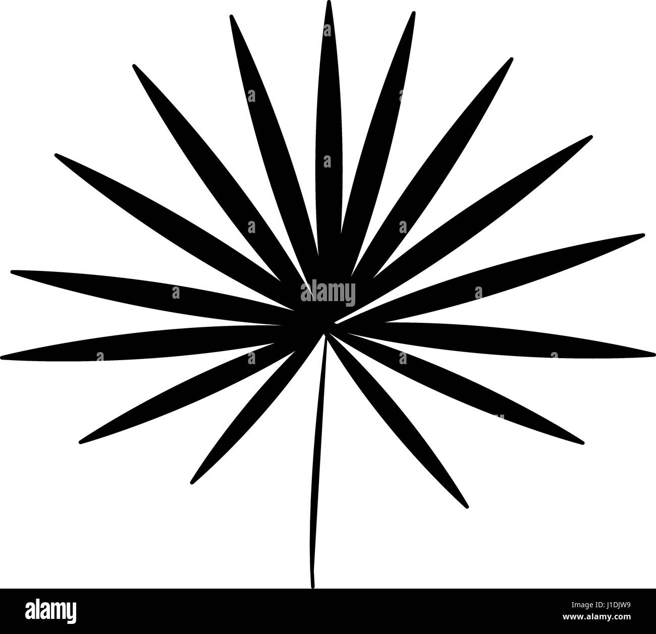 single leaf icon image Stock Vector Image & Art - Alamy