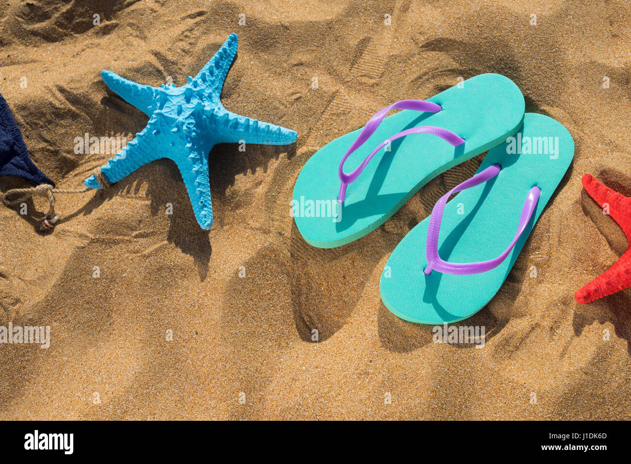 Summer beach fun Stock Photo - Alamy