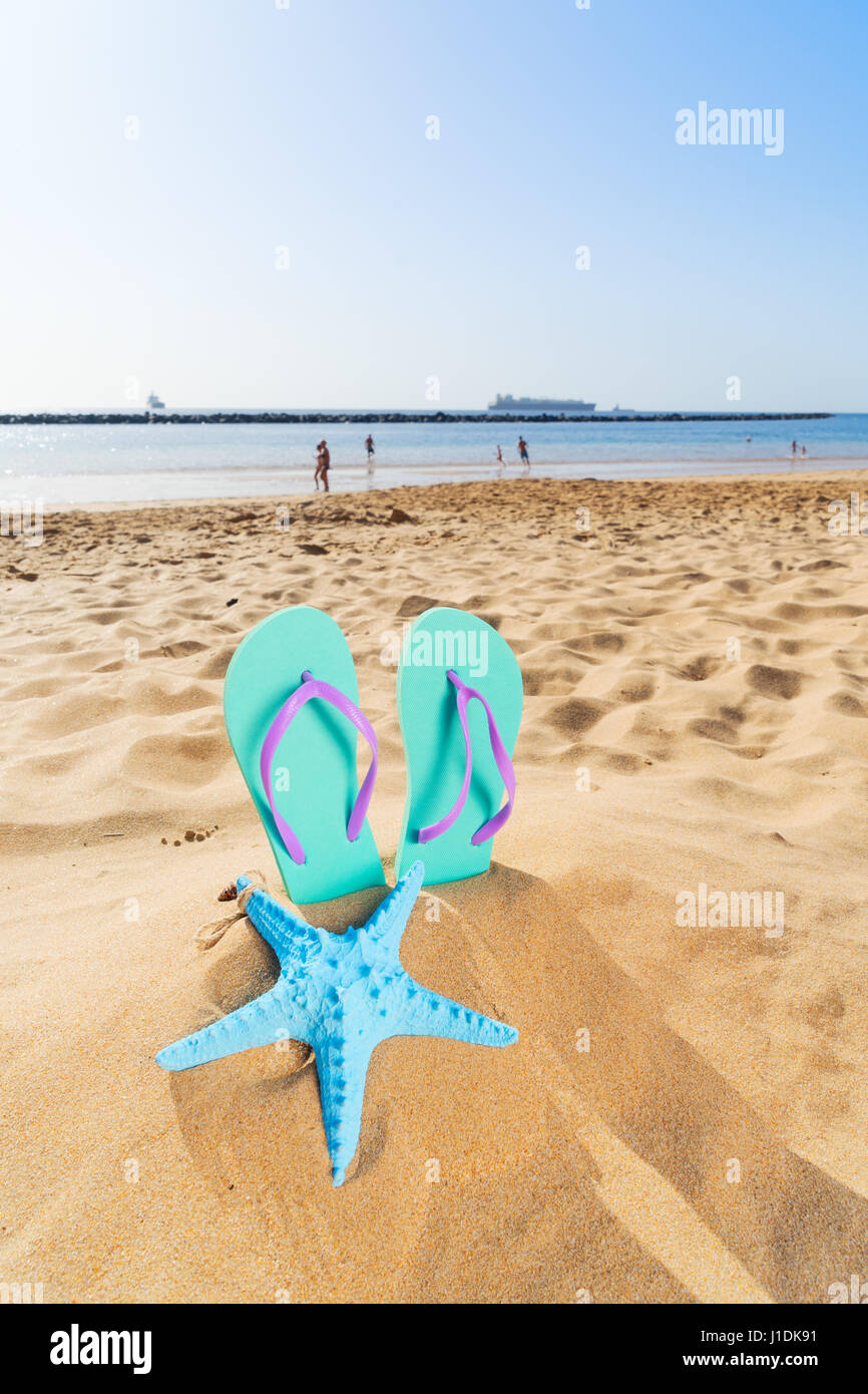 Summer beach fun Stock Photo - Alamy