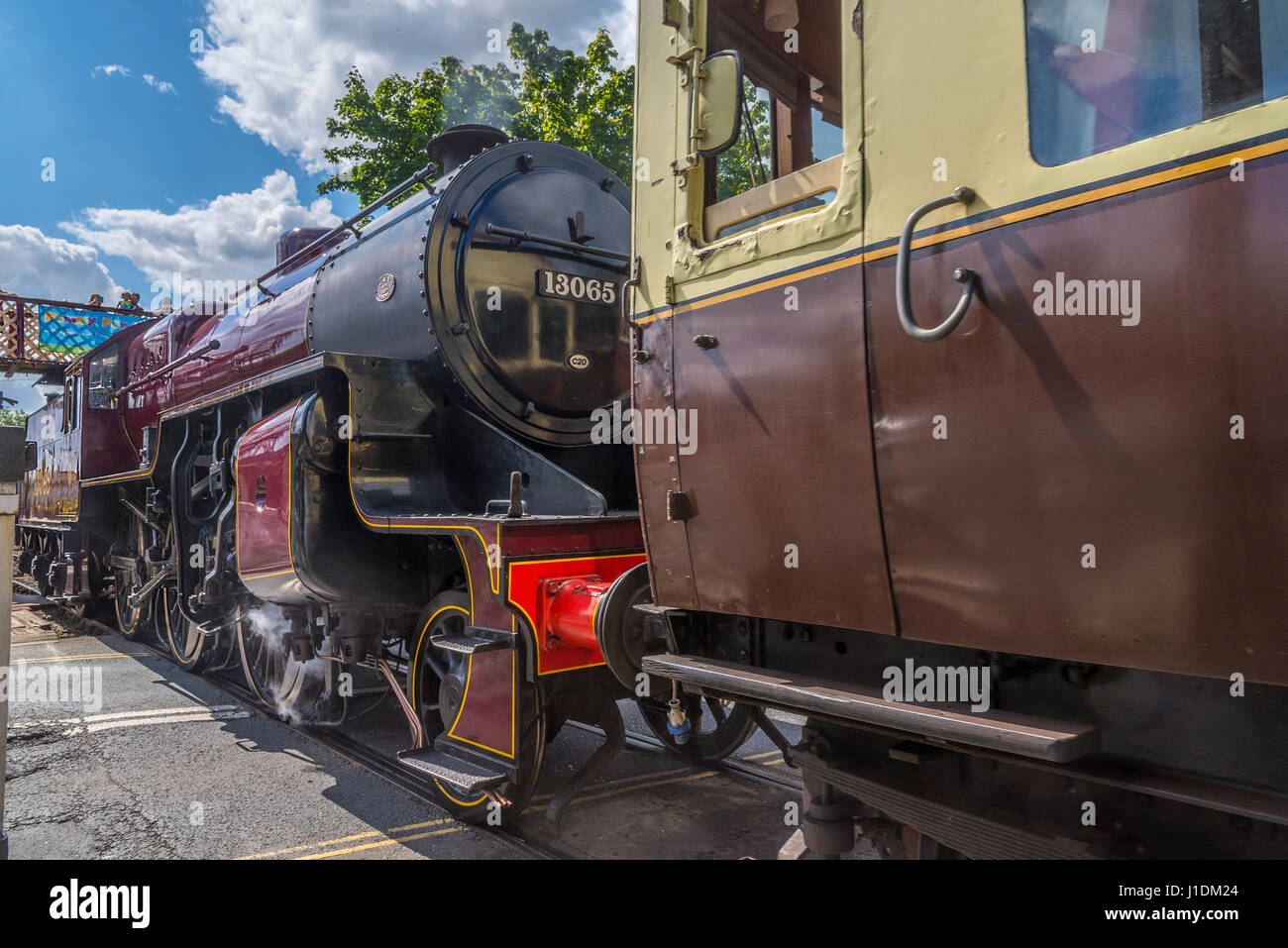 Hertiage railway. East Lancashire railway. Ramsbottom North West ...