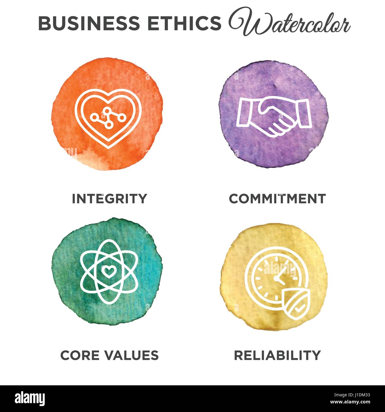 Business relationship metaphor Cut Out Stock Images & Pictures - Alamy