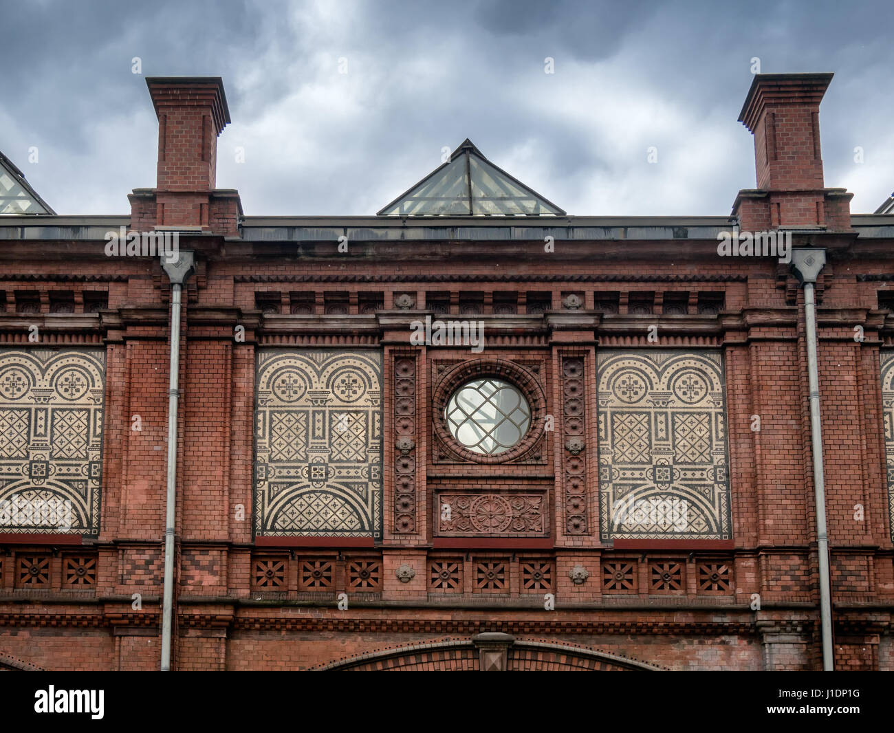 Facade of Hackescher Markt Railway Station (1882), Berlin, Germany ...