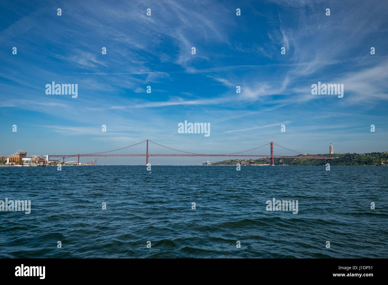 Tejo river bridge hi-res stock photography and images - Alamy
