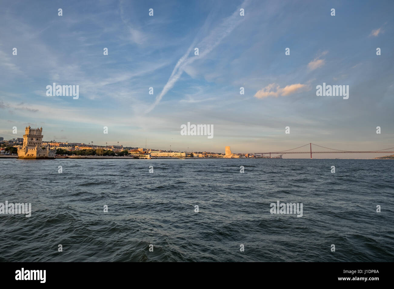 Tejo River, Lisbon Stock Photo - Alamy