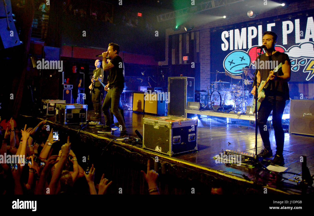 Simple Plan perform during their 'No Pads, No Helmets...Just Balls ...